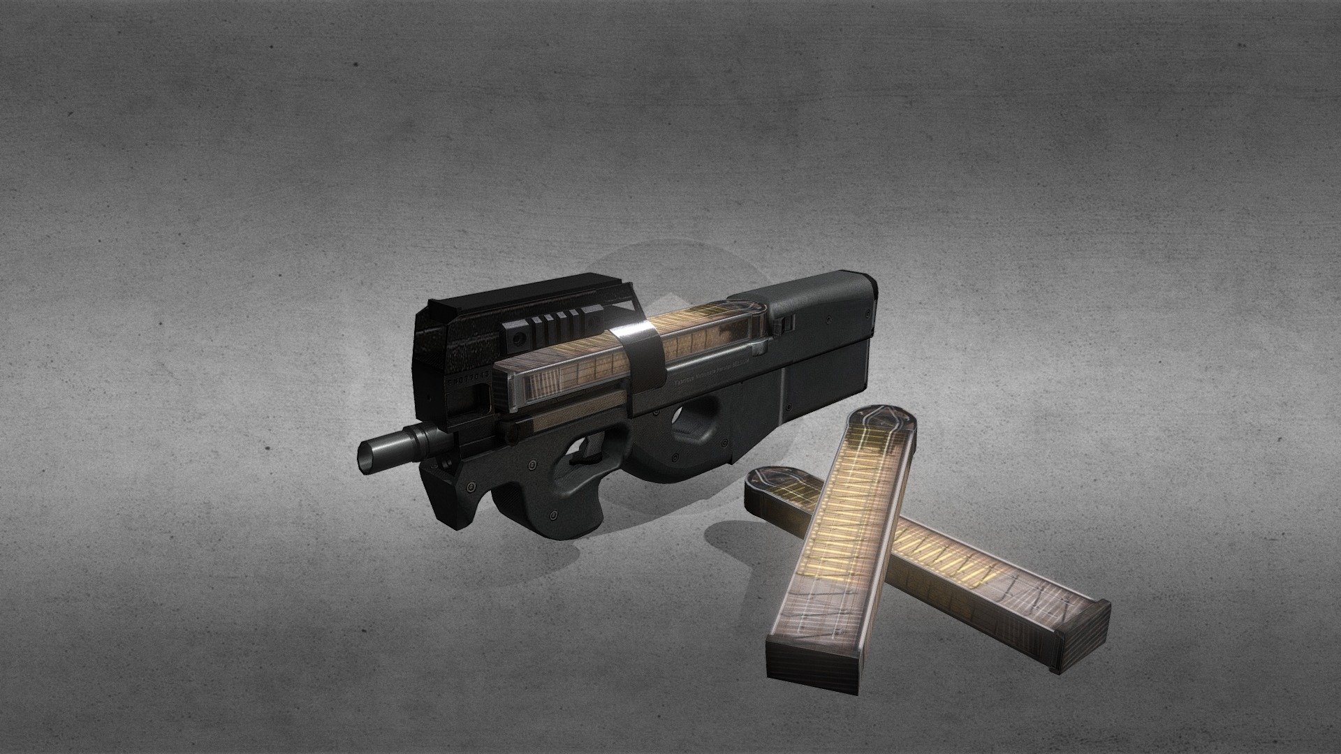 P90 - 3D model by kokowadogo [fd694f5] - Sketchfab