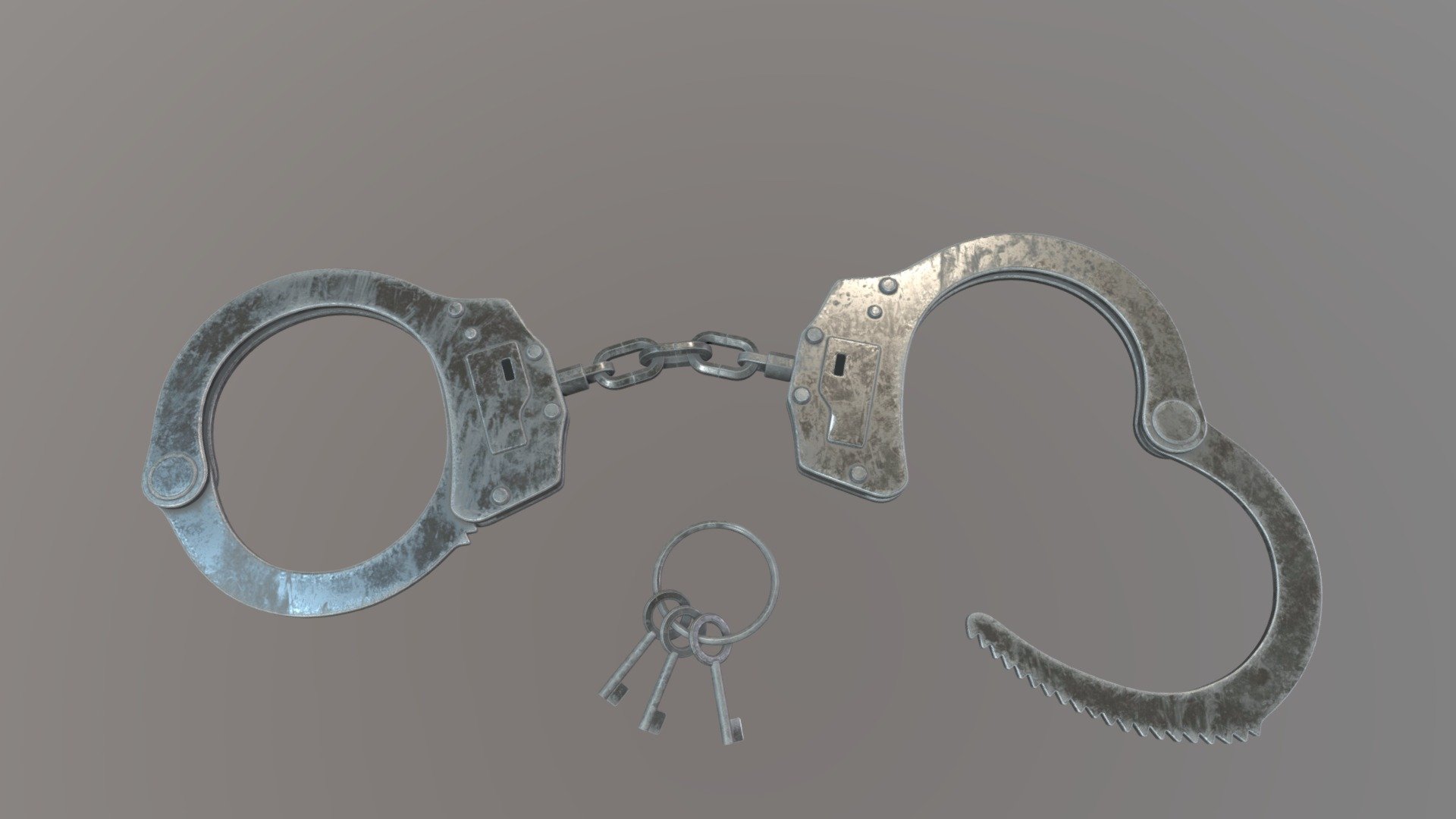 Simple handcuffs - Download Free 3D model by Chenchanchong [fd69906 ...