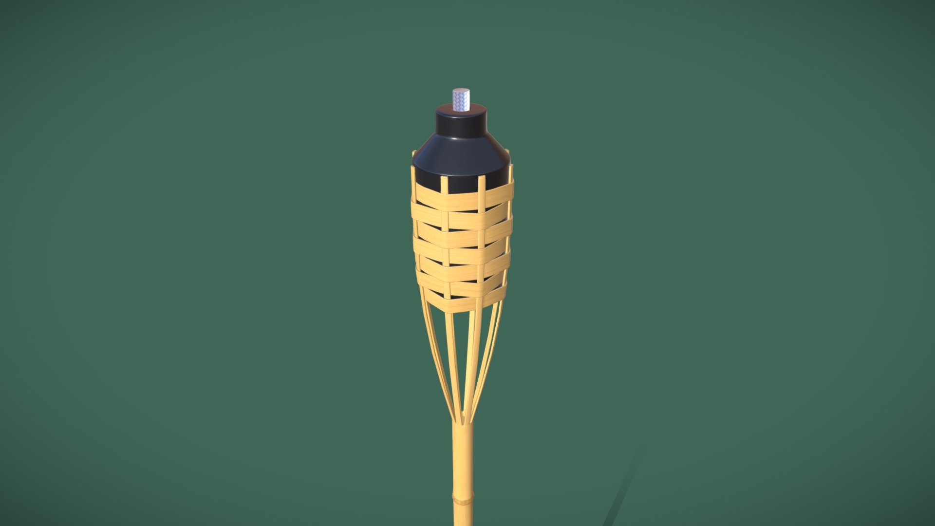 Bamboo Tiki Torch - Buy Royalty Free 3D model by Render at Night ...