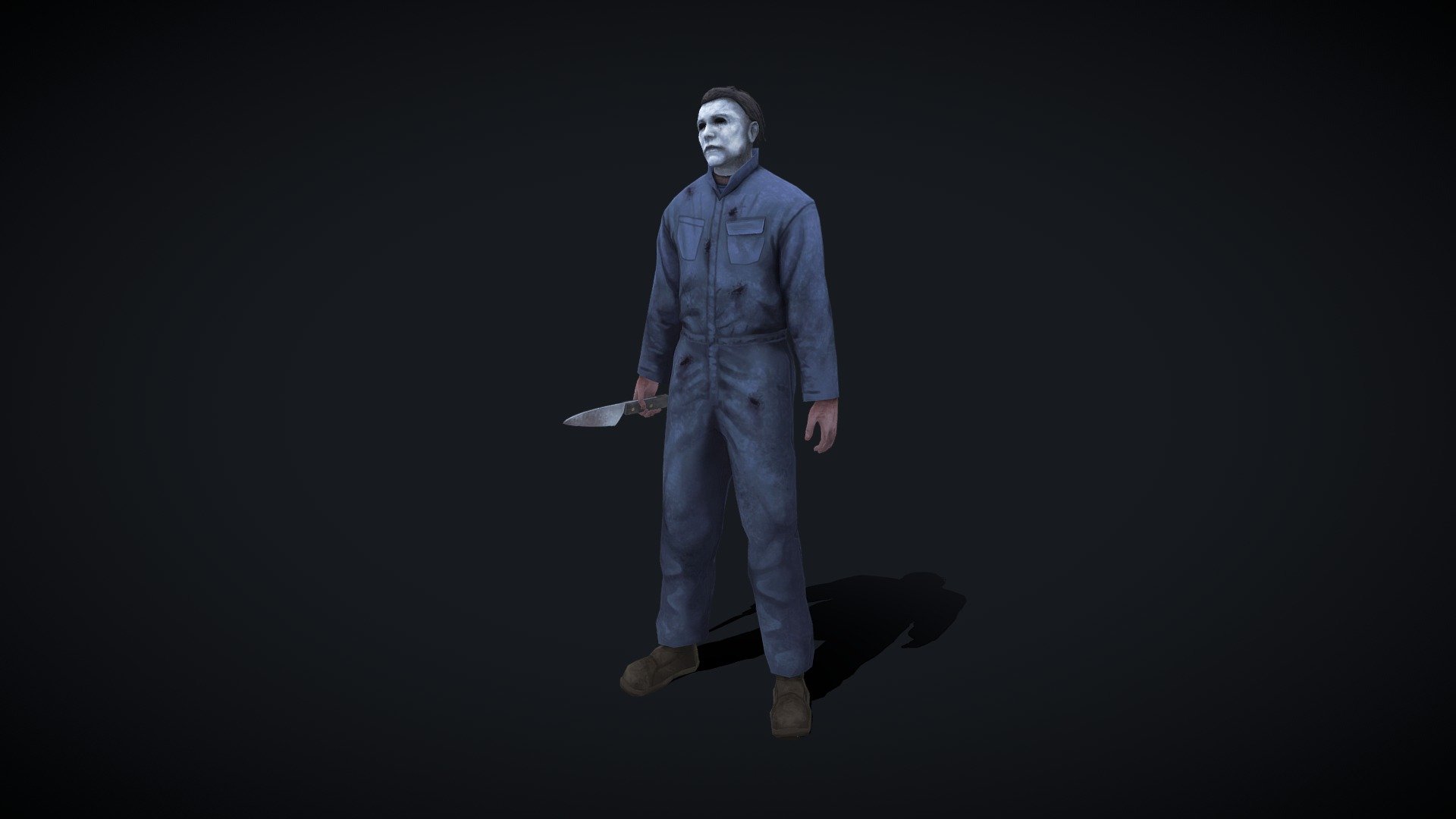 Michael Myers (fanart) - 3D model by Likopinina [fd6b32c] - Sketchfab