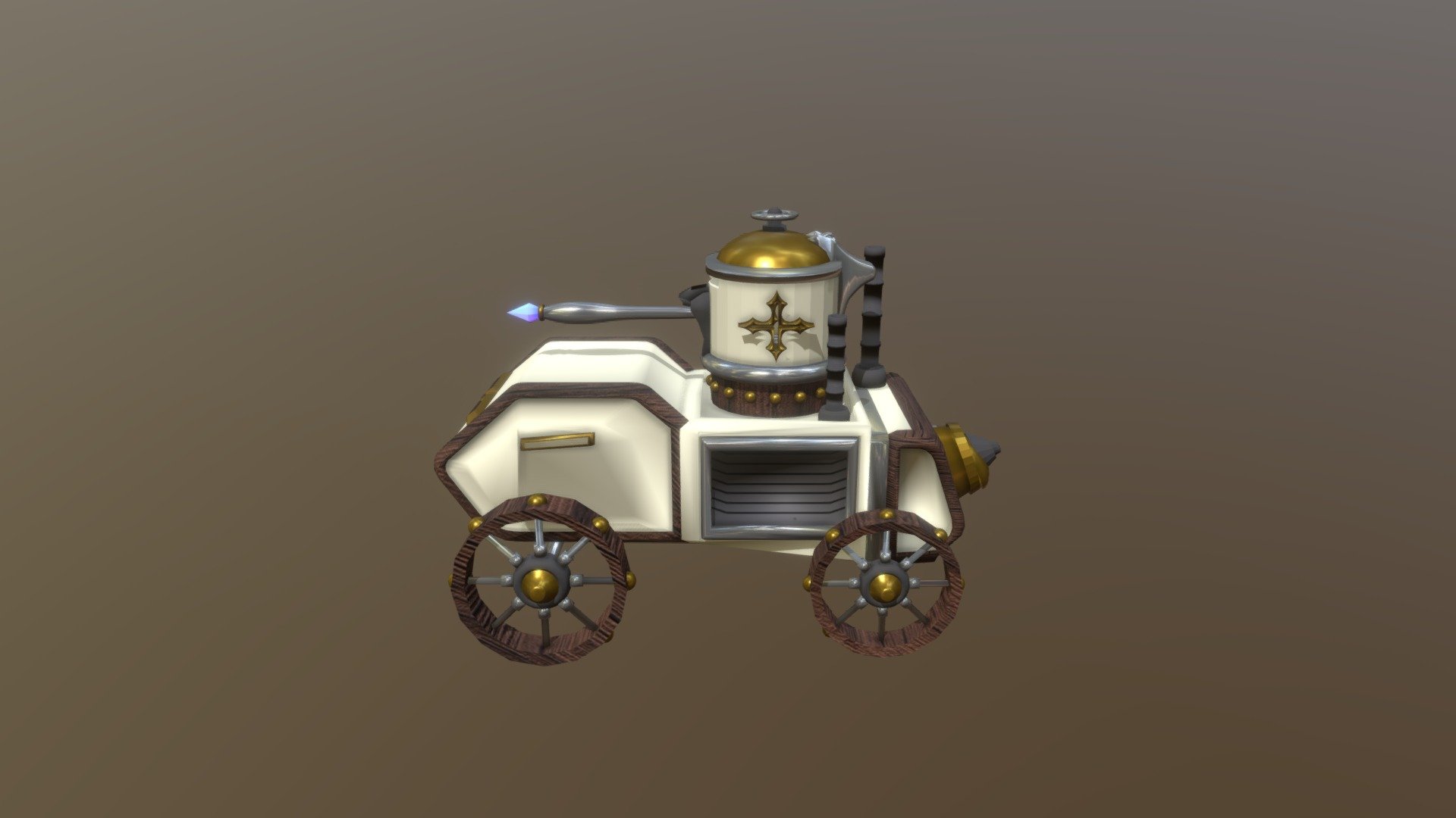 Tank Médiéval / High Fantasy Medieval Tank - 3D model by Robin ...