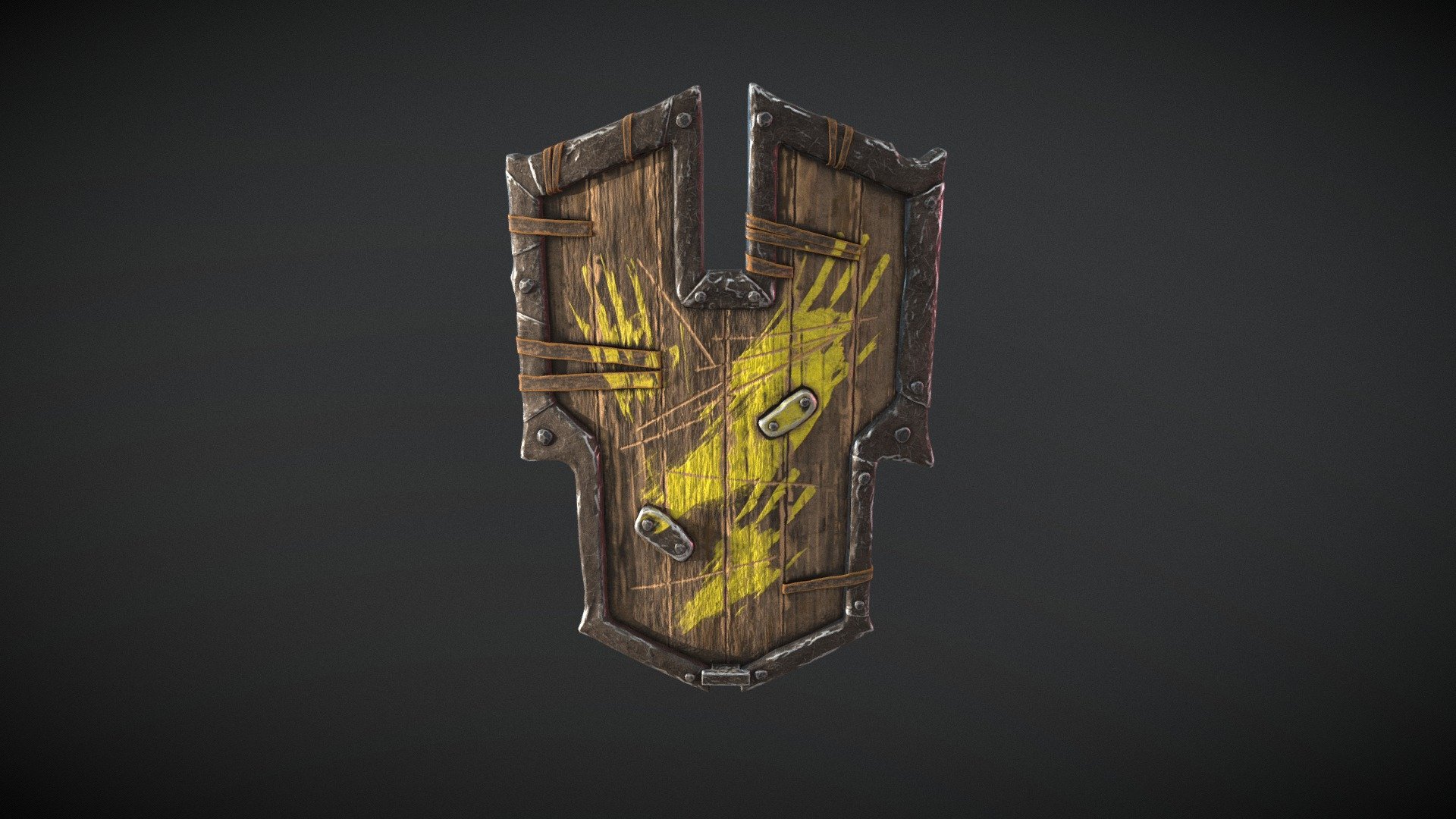 Orc's Shield - Buy Royalty Free 3D model by Hemanta deori ...