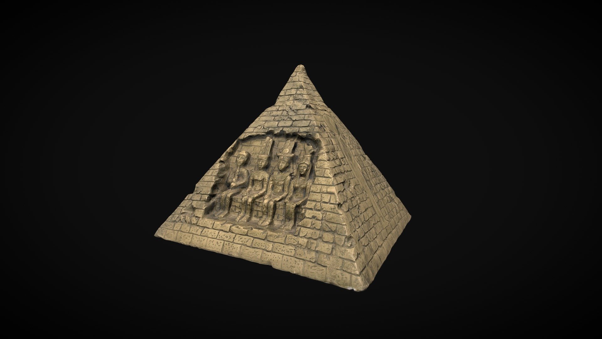 Pyramid Figure Decoration - Download Free 3D model by Artaley3D ...