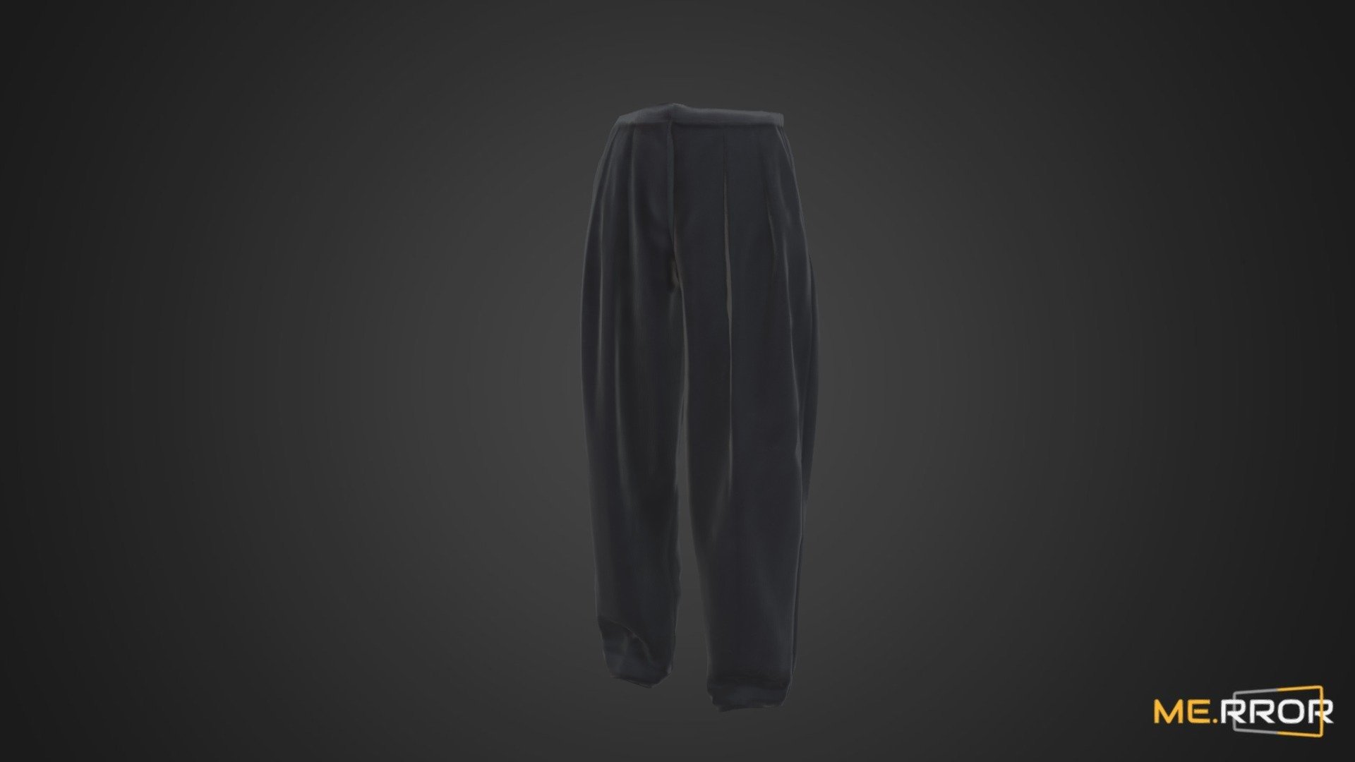 [Game-Ready] Black Slacks Pants - Buy Royalty Free 3D model by ME.RROR ...