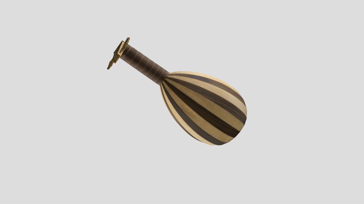 Lute 3D models - Sketchfab
