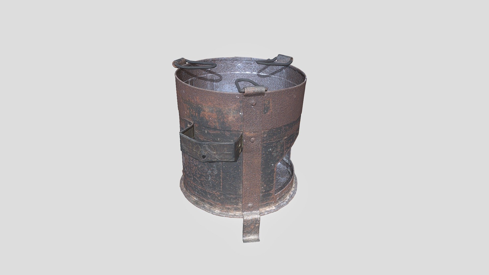 Rusty Stove - 3D model by Pod 8 Studios (@pod8studios) [fd71240 ...