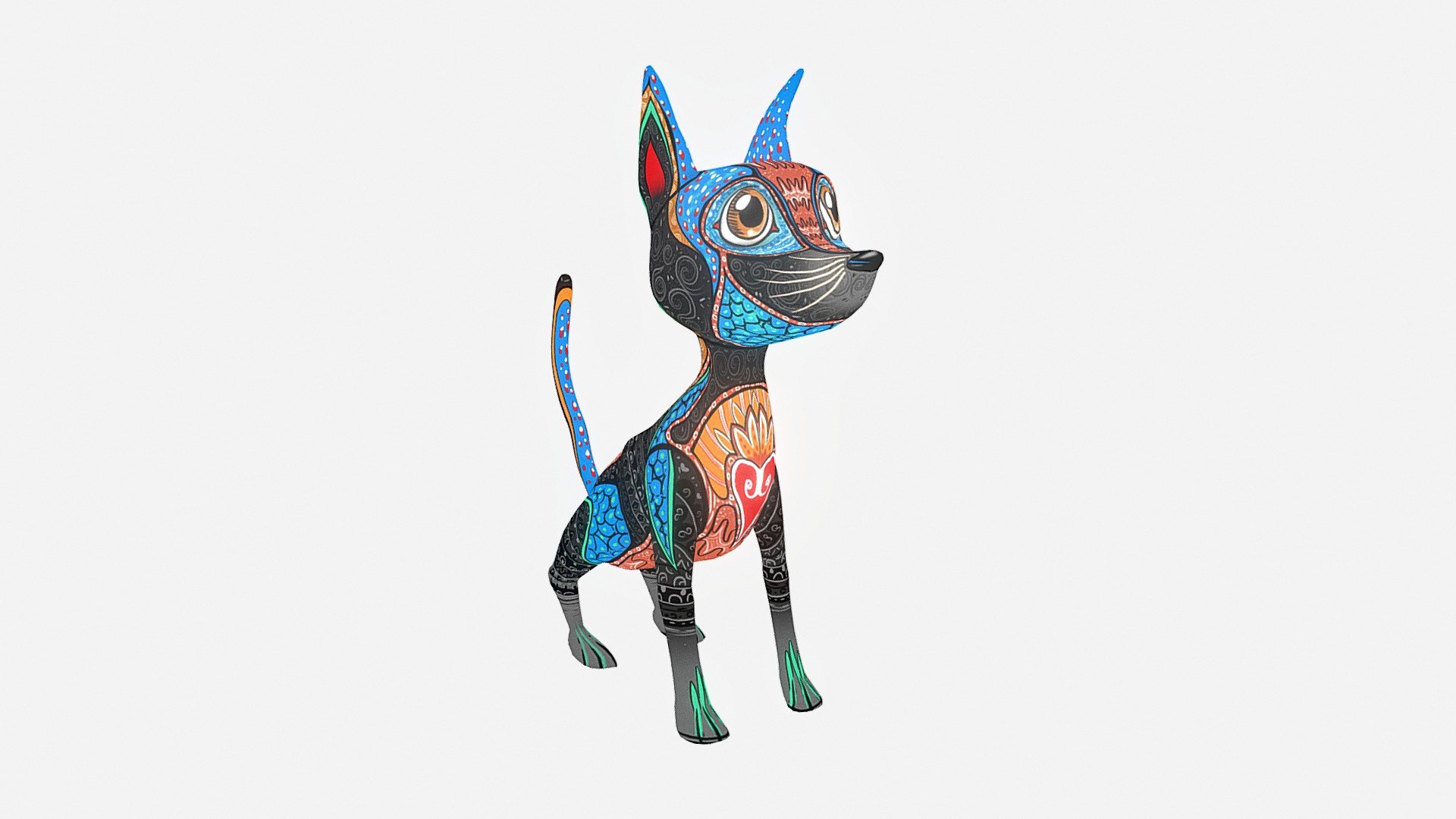 Playful Xolo - Download Free 3D model by Isaac M G (@rustedisaac ...