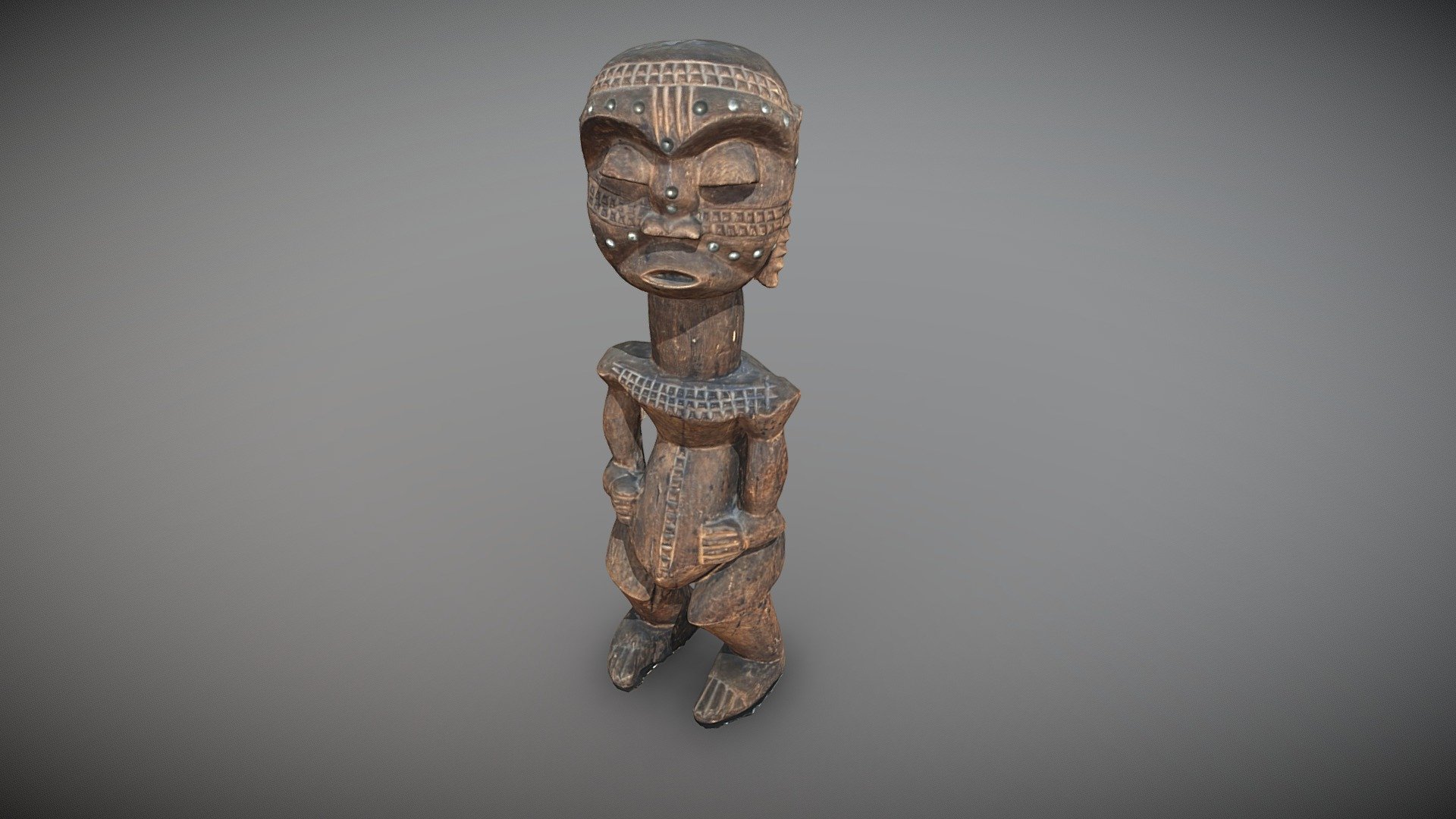 African Statue - 3D model by ShacharWeis [fd7399c] - Sketchfab