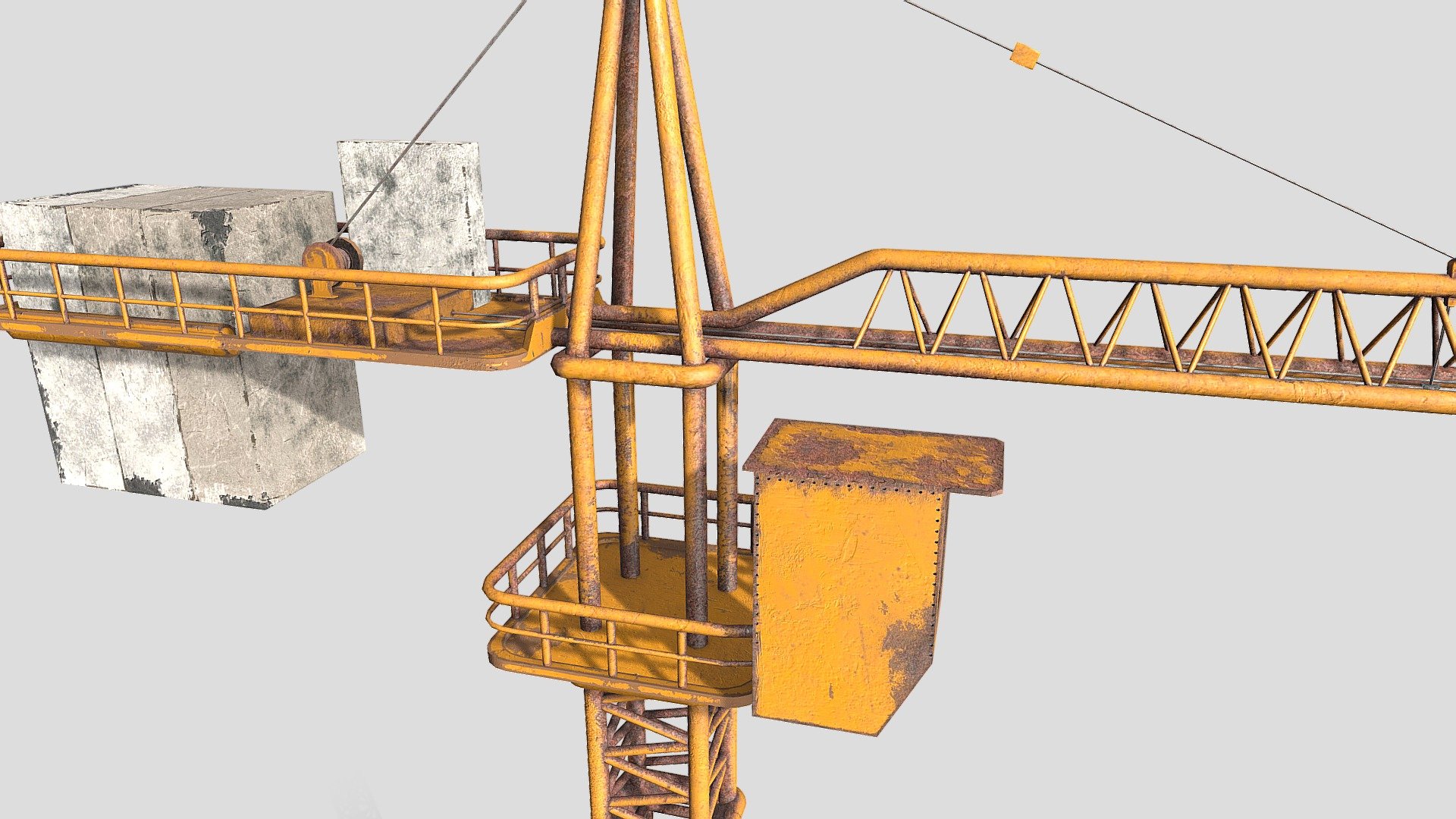Hero prop - Crane Tower - Download Free 3D model by assetfactory ...