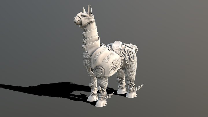 Lama 3D models - Sketchfab