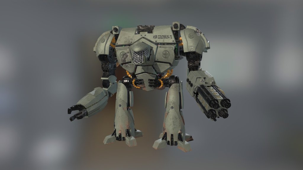 HSR COLOSSUS-71 - 3D model by Game Ready Art (@jesperbj) [fd76c91 ...