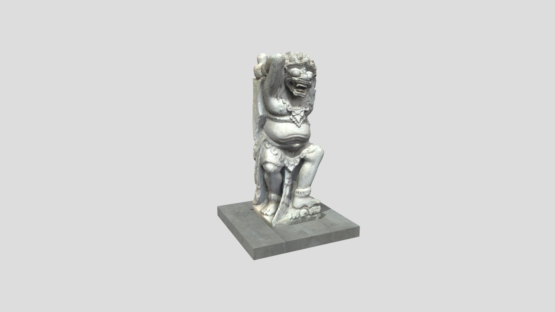 Patung Nawa Sari Bale Layon Agung - Download Free 3D model by ...