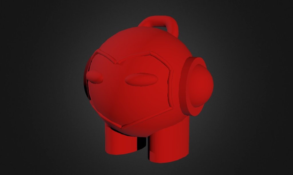 3DHubs Marvin keychain - 3D model by Gravity Sketch (@gravitysketch ...