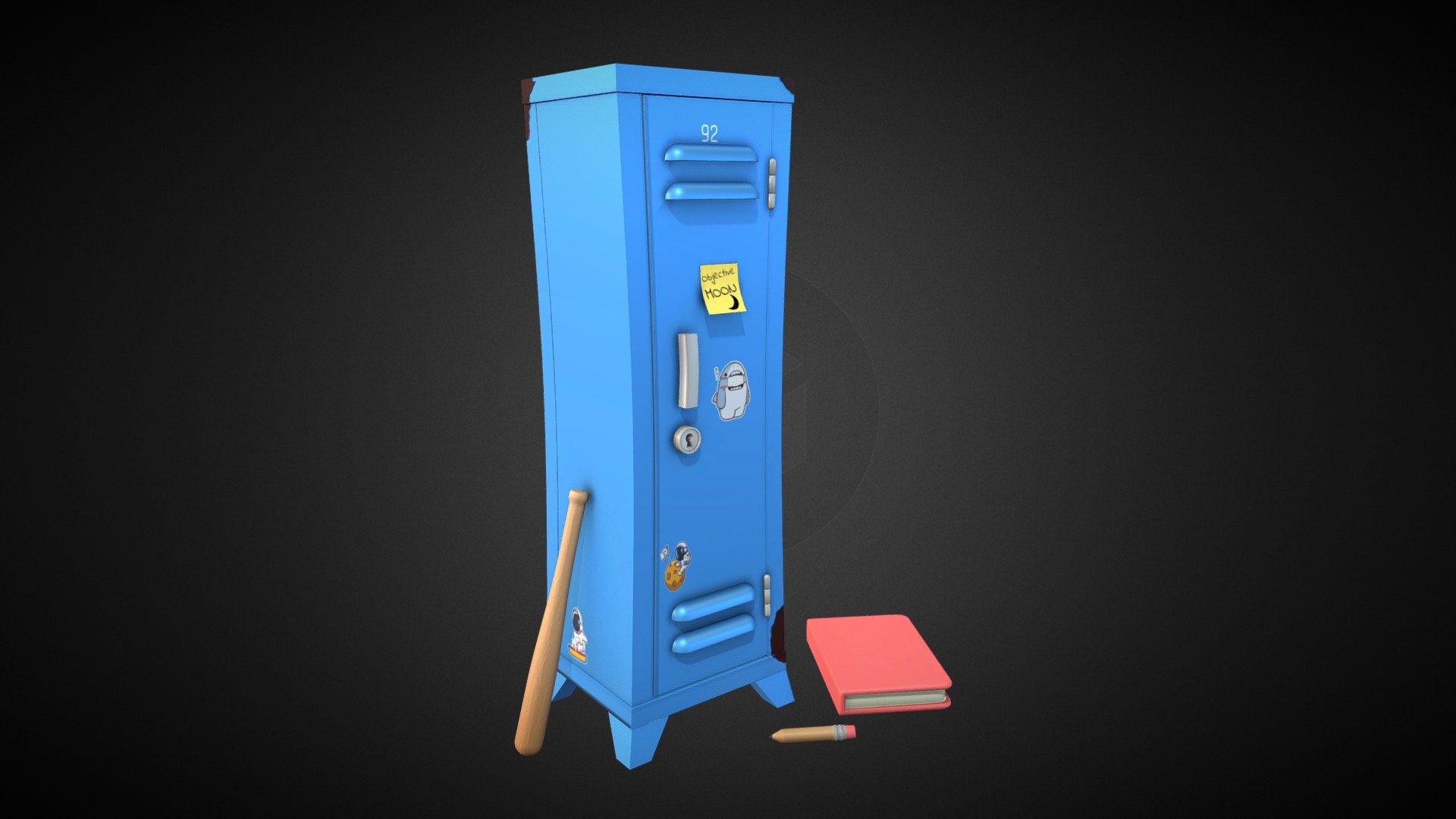 Locker_Project - 3D model by antoineoger.pro (@Wertyop) [fd78f35 ...