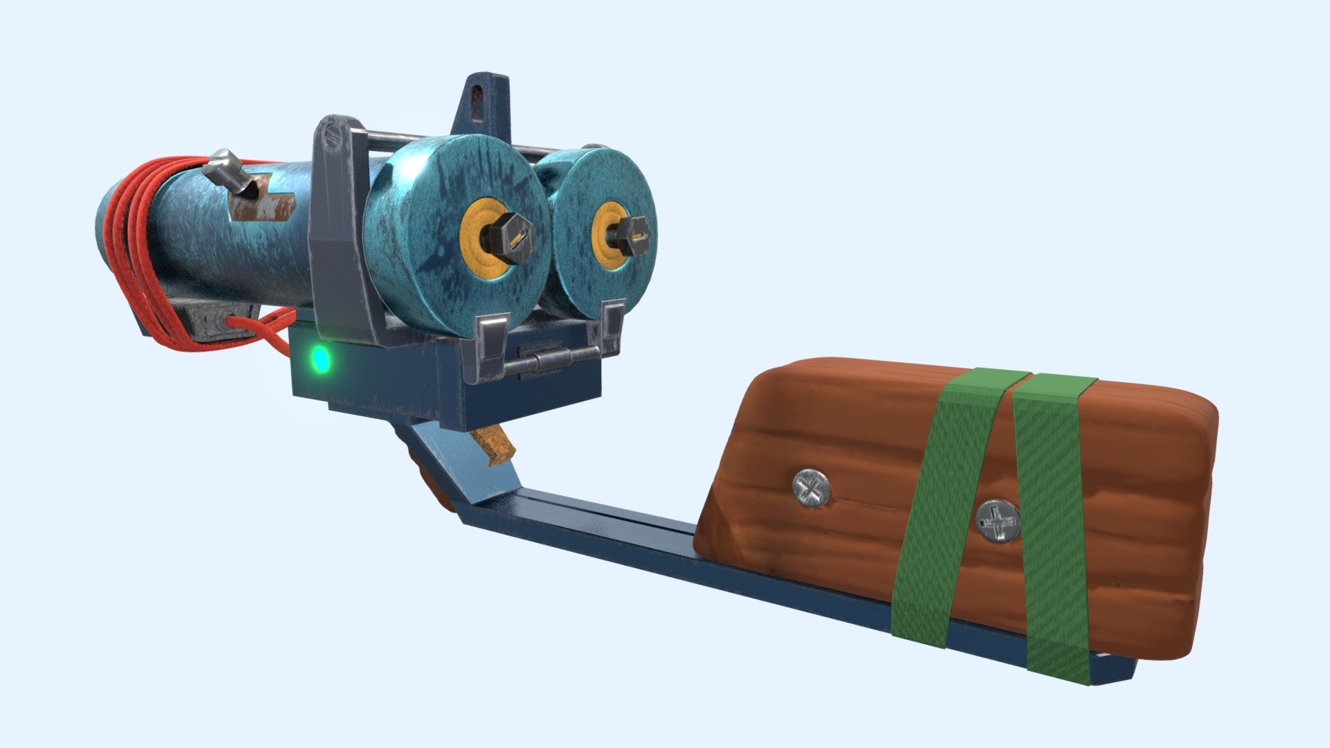 SHOTGUN - 3D model by AntzaArt [fd7c1e3] - Sketchfab
