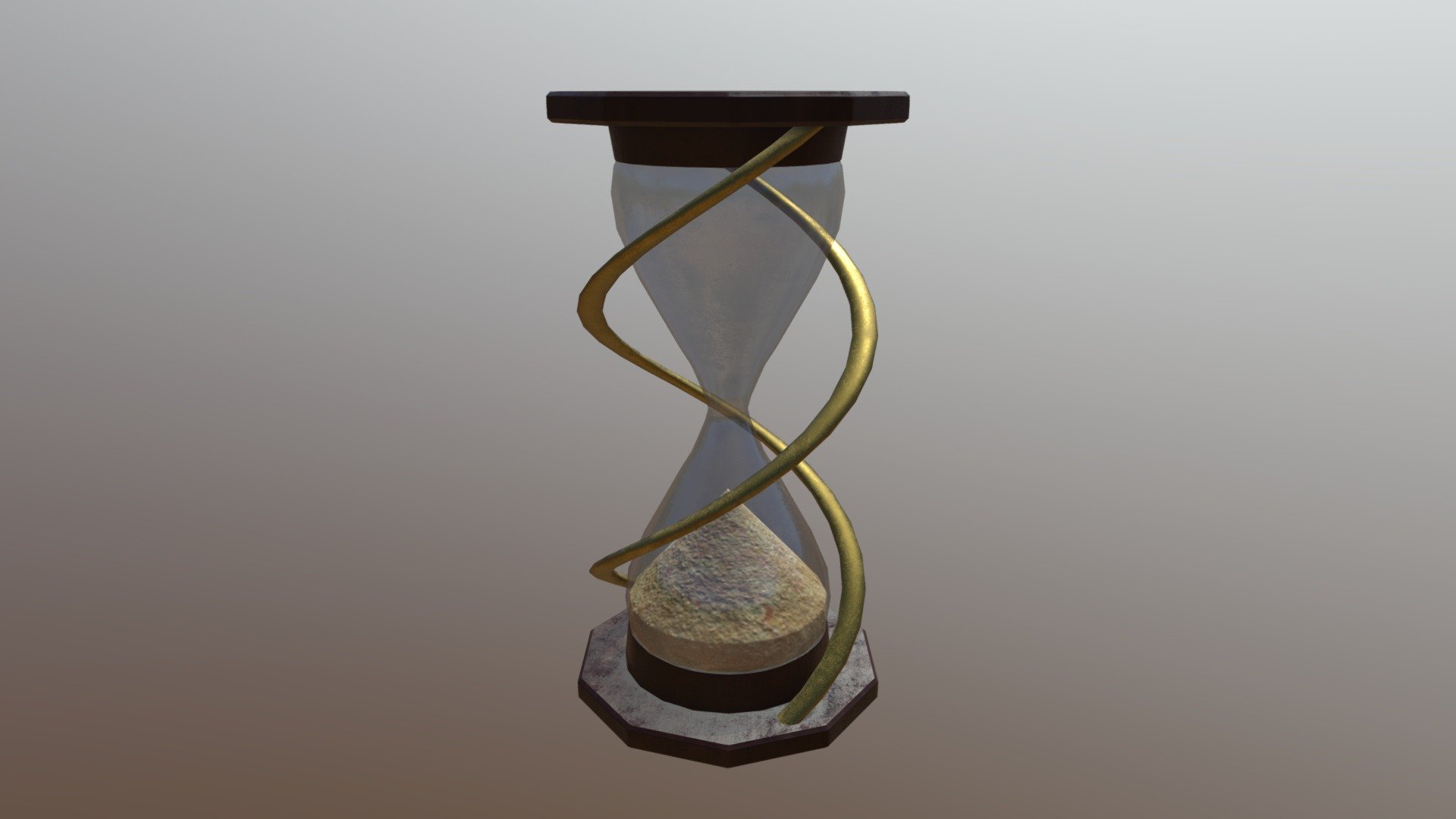 Hourglass - 3D model by CIMachado-martins [fd7e76d] - Sketchfab