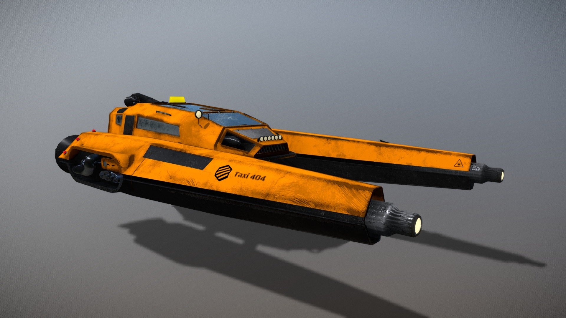 Space Taxi - 3D model by Max Bischoff (@Snider) [fd7f50f] - Sketchfab