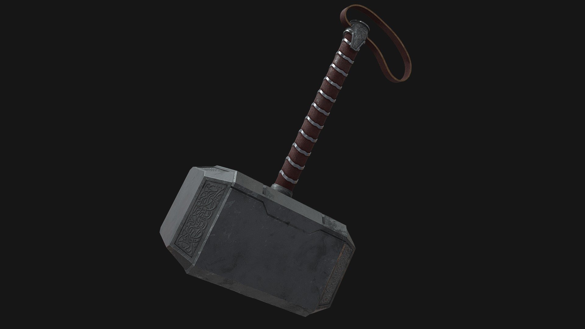Mjolnir - Download Free 3D model by arnart204 [fd80190] - Sketchfab