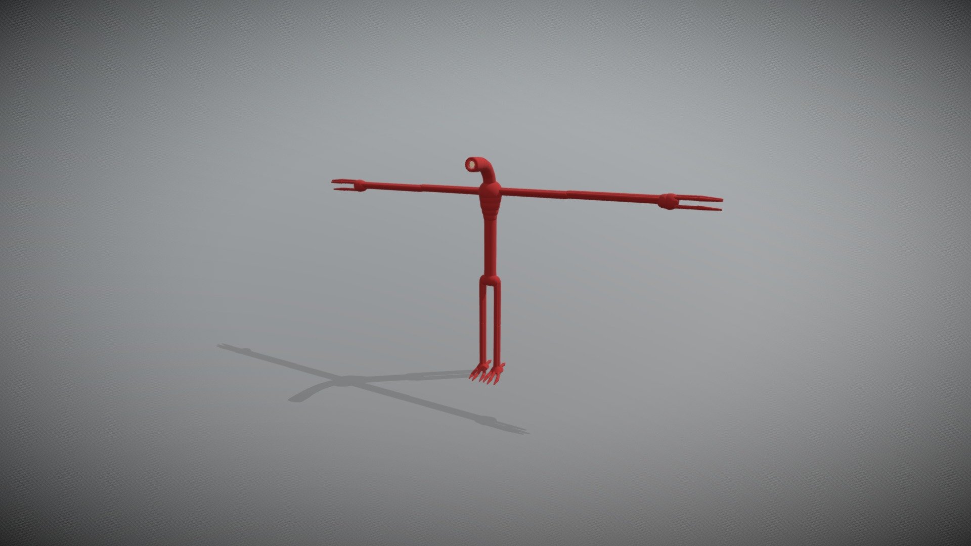 light horror T-pose better model - Download Free 3D model by ...