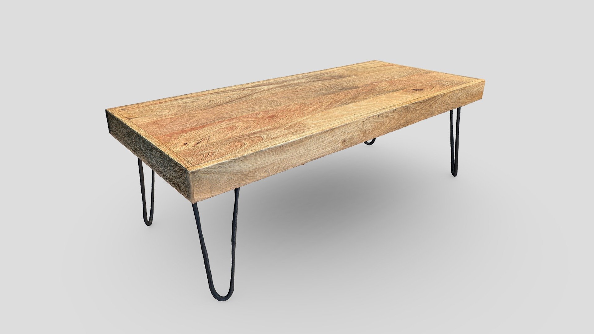 Wooden coffee table - Buy Royalty Free 3D model by 360Fabriek [fd84ccd ...
