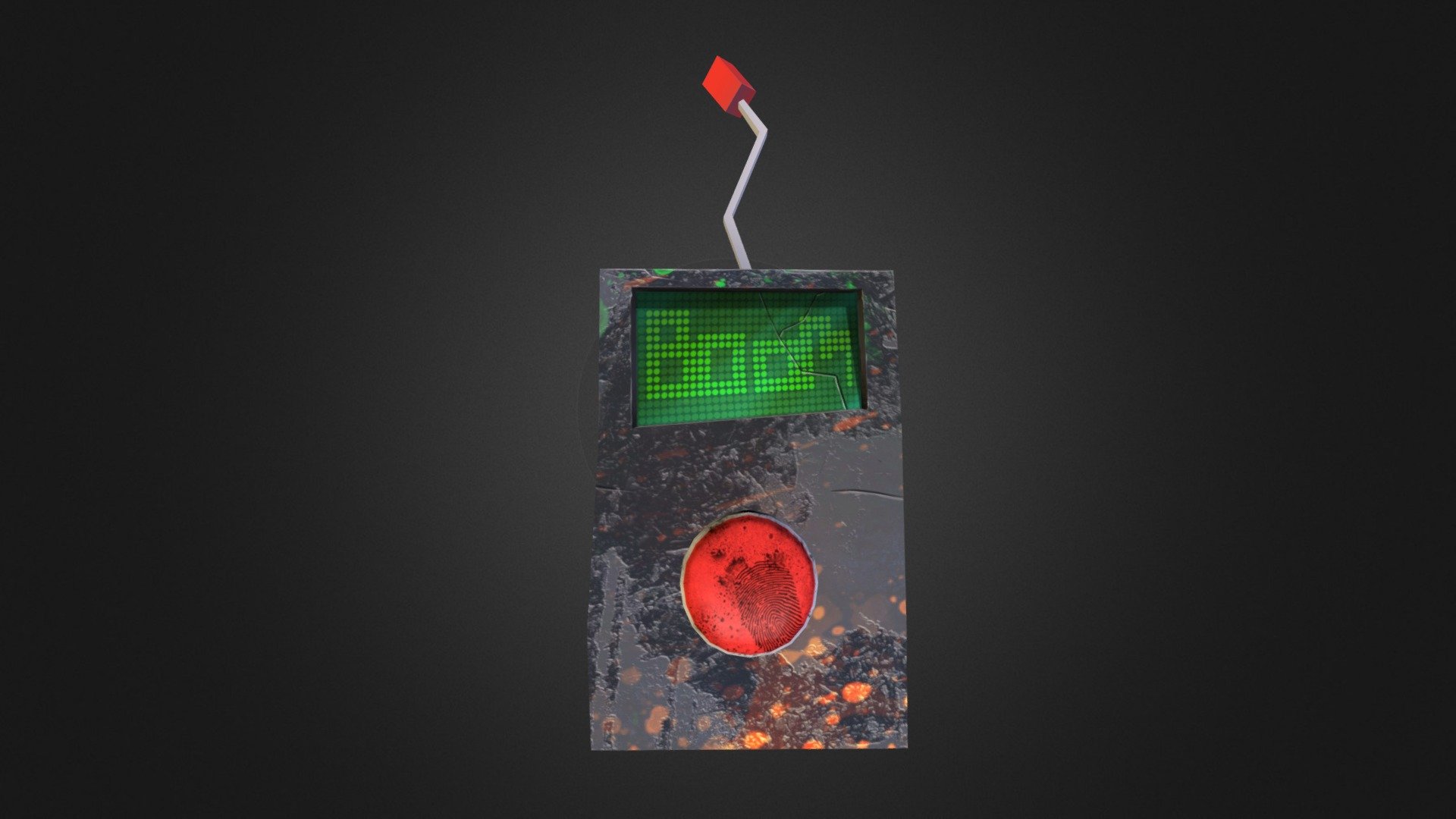 Remote Detonator - 3D model by Terence Keith (@terencekeith) [fd85130 ...