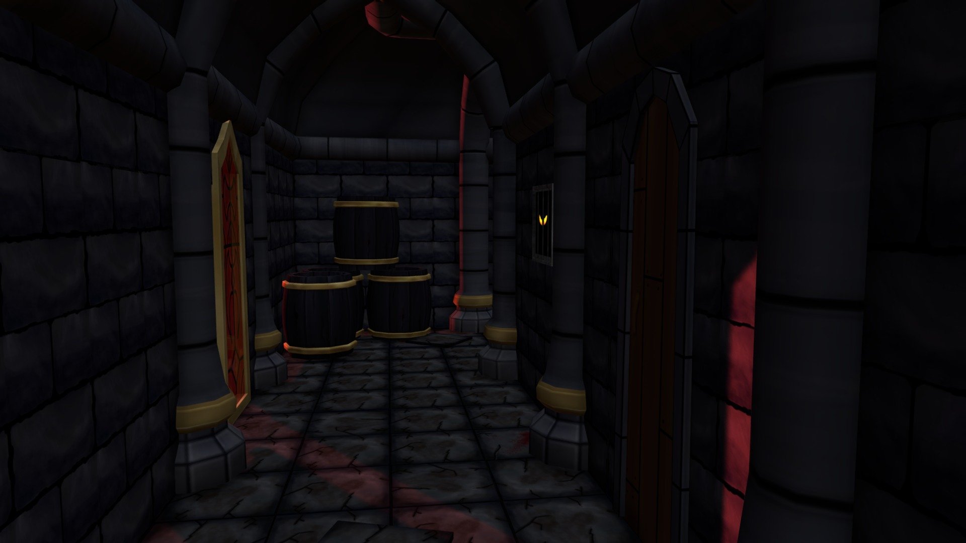 Vampire Castle Corridor - Download Free 3D model by Ethan McGuirk ...