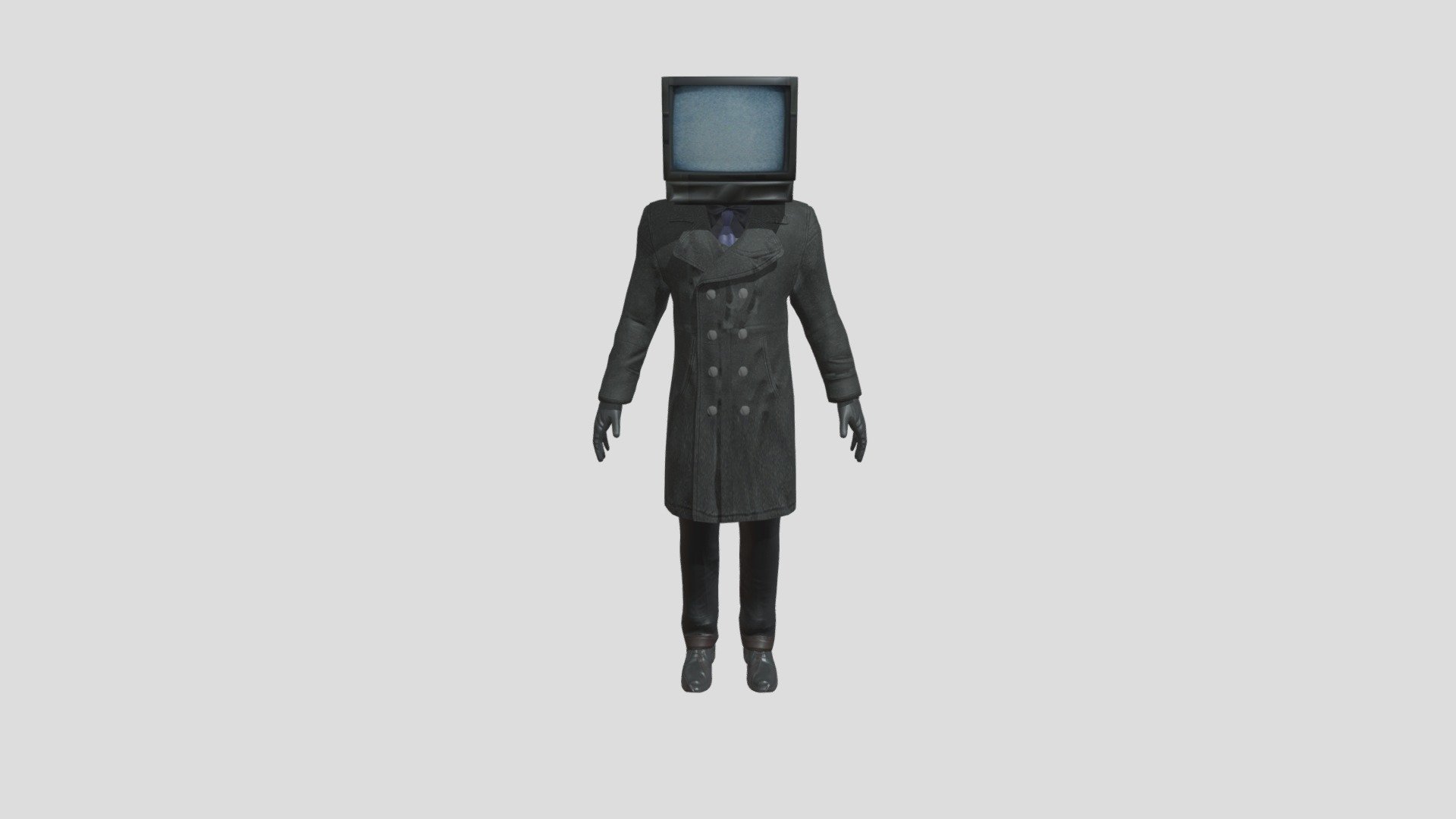 tv-man - 3D model by michaelblidgen2016 [fd880d0] - Sketchfab