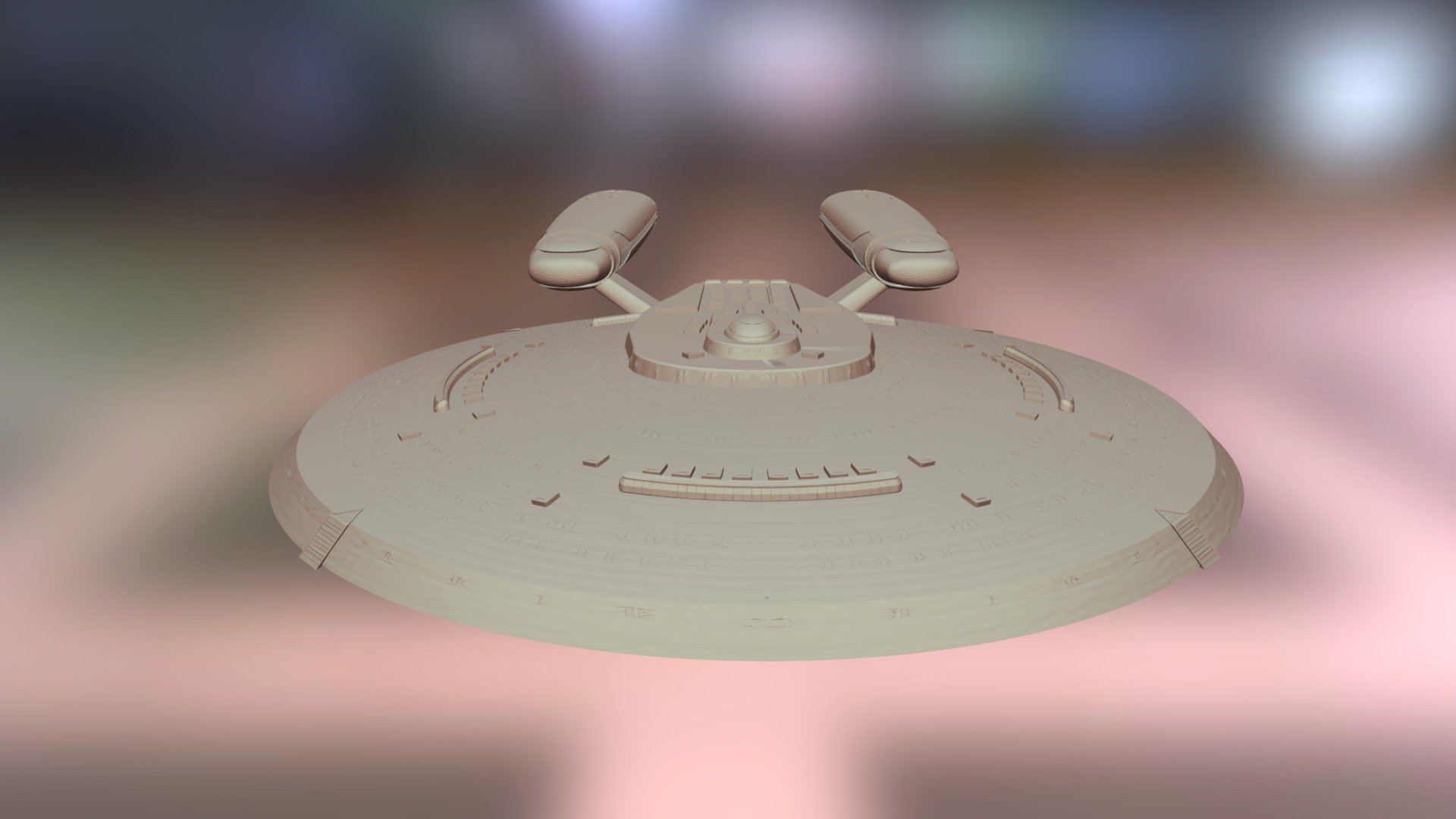 Niagara Class Cruiser - 3D model by JNash67 [fd897e2] - Sketchfab