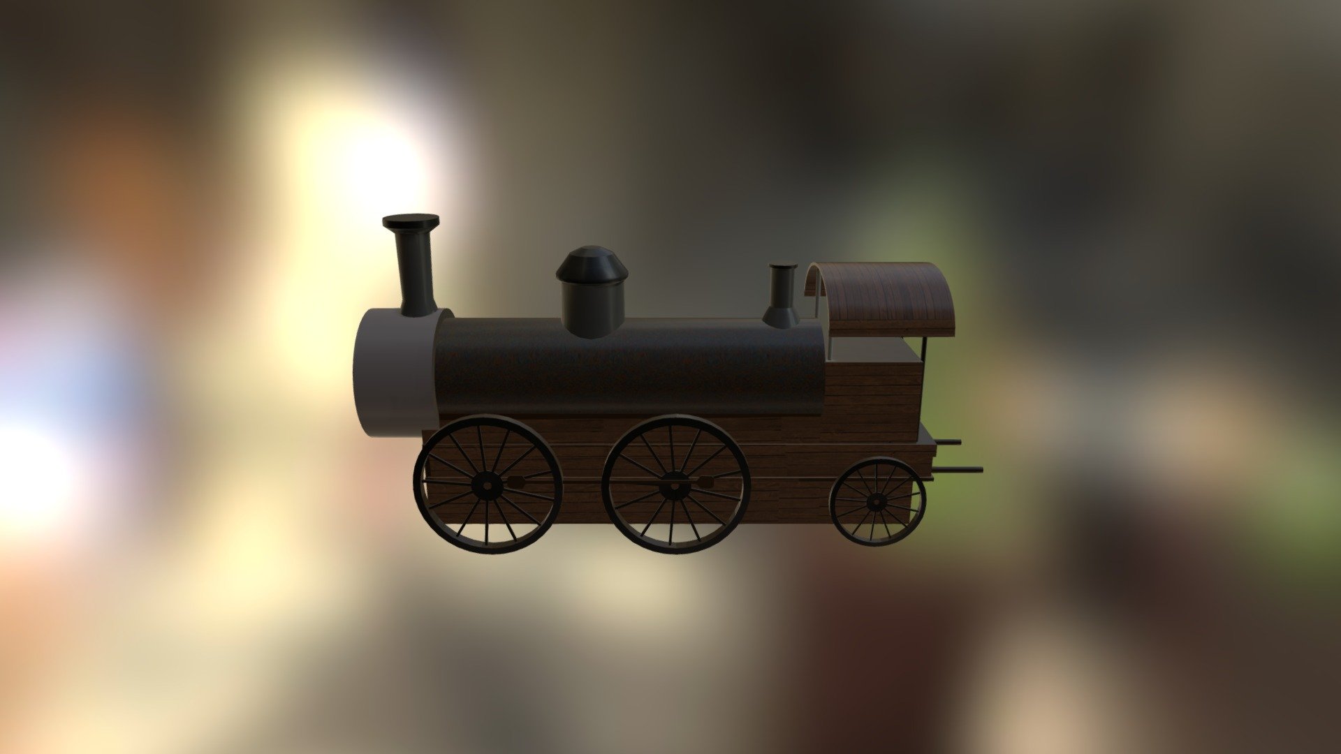 Toy Train - 3D model by matticus1993 [fd89b92] - Sketchfab