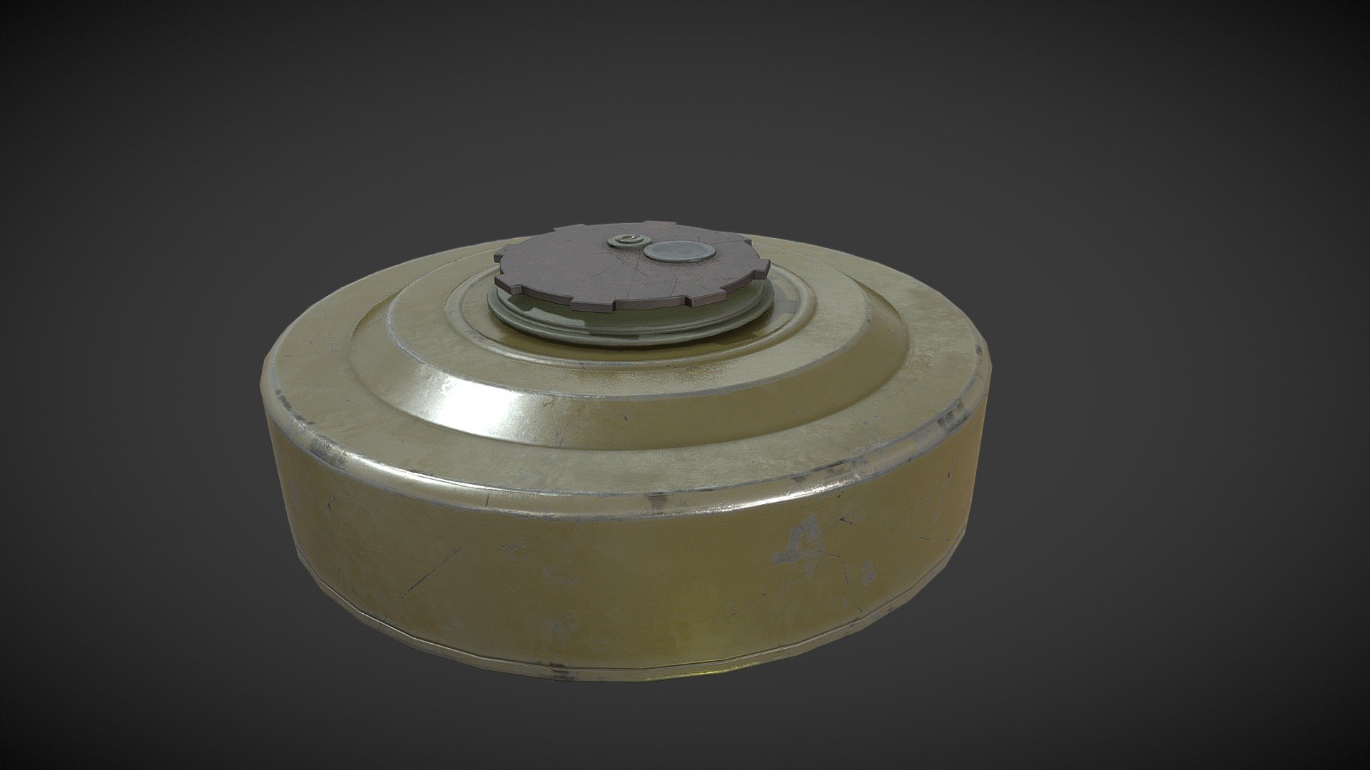 TM62-M AntiTank LandMine - 3D model by veter12131 [fd8a96a] - Sketchfab