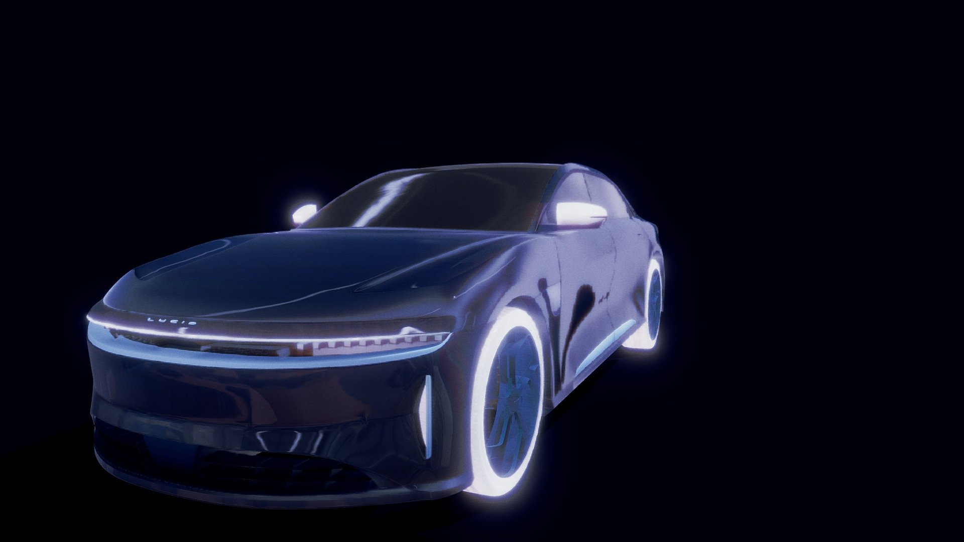 Lucid Air Sapphire X - 3D model by dannzjs [fd8e178] - Sketchfab
