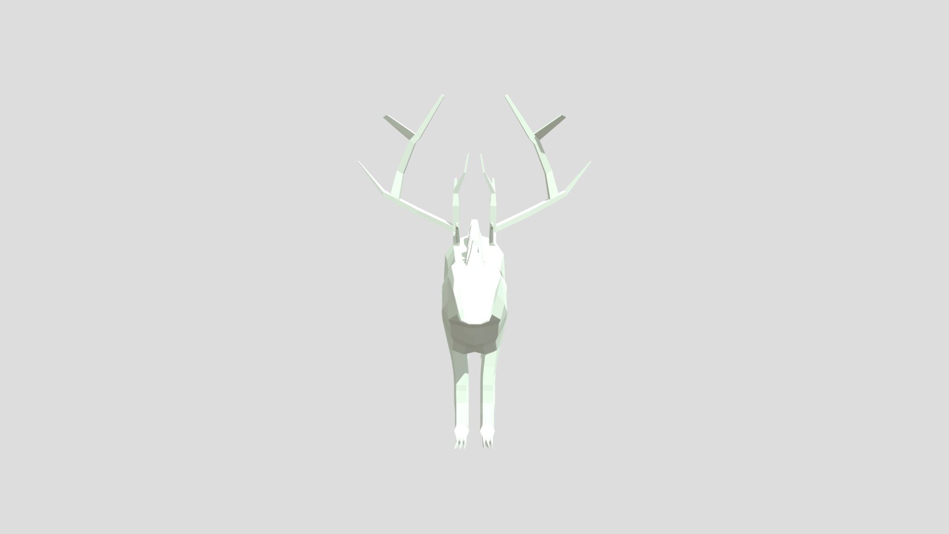 Stag - 3D model by Madarax [fd8f638] - Sketchfab
