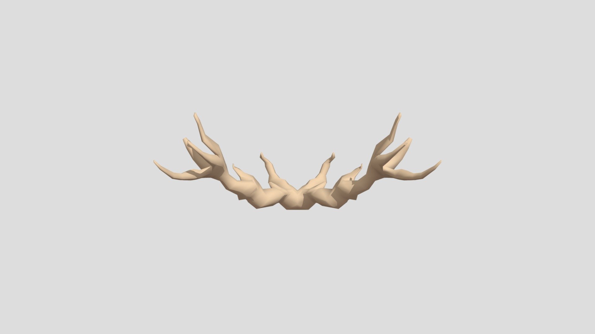 Antler from Poly by Google - Download Free 3D model by IronEqual (@ie ...