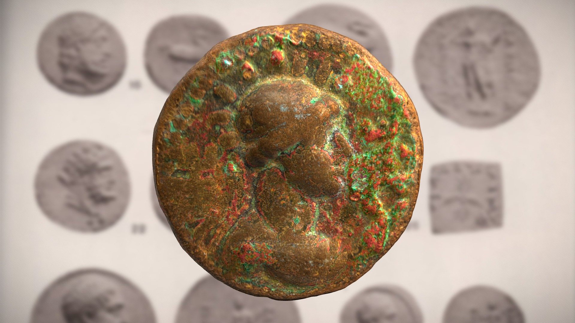 Bronze Coin of Soter Megas - Download Free 3D model by Frank McMains ...