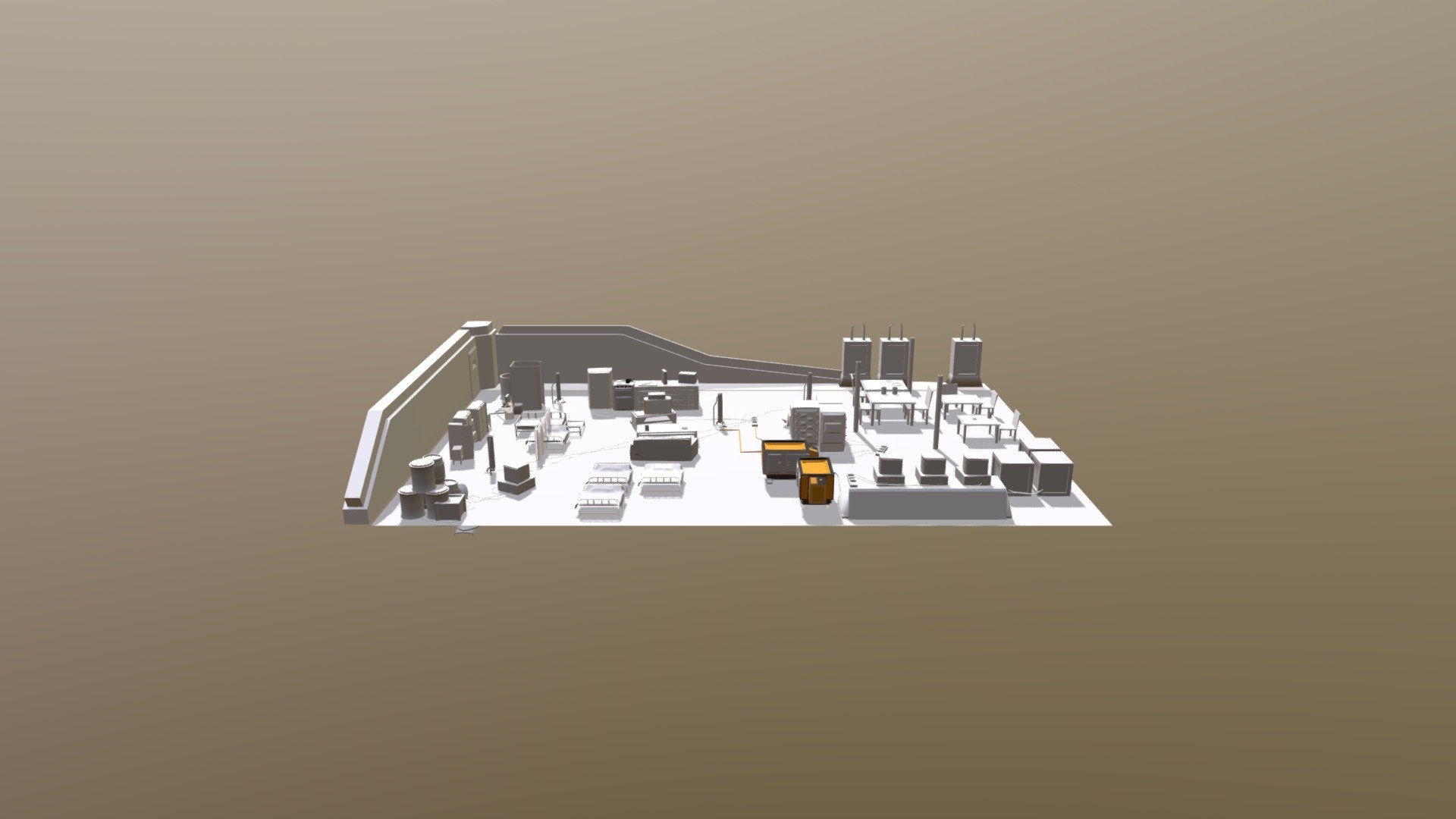 Bunker complete model - 3D model by f020896i [fd95832] - Sketchfab