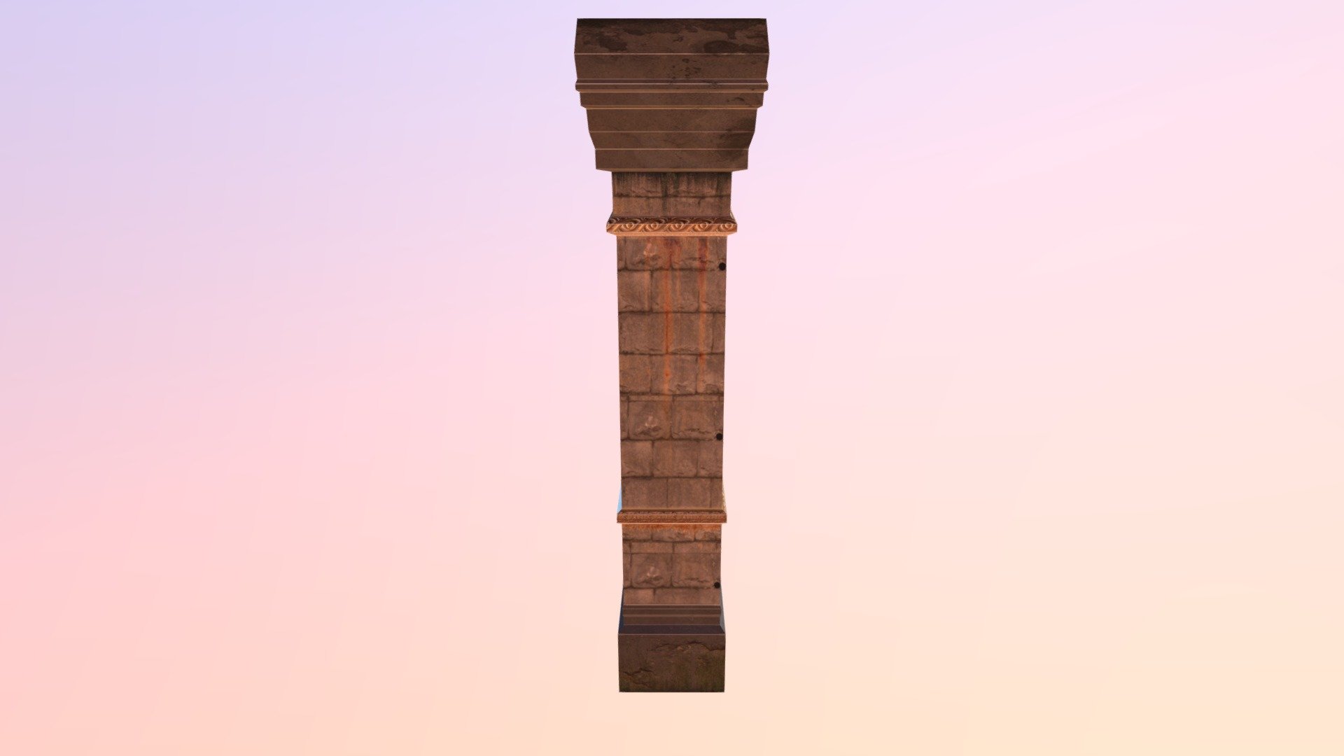 Square Pillar - 3D model by JKGamesDesign (@JKEvans) [fd962fc] - Sketchfab
