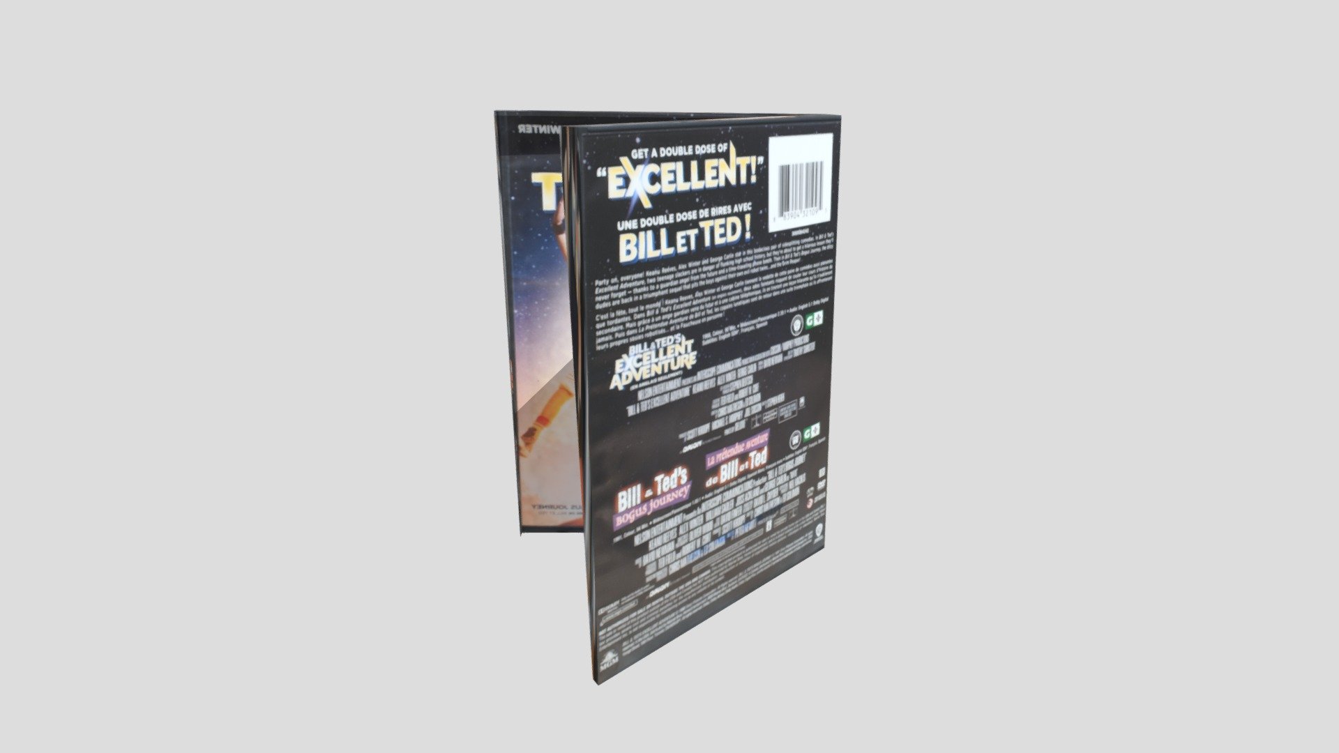 bill and ted dvd case - 3D model by tallbob99 [fd970bd] - Sketchfab