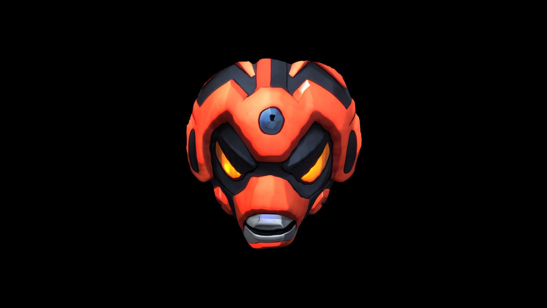 Helmet Mask Robot Cartoon 1150 - Download Free 3D model by klrxyz ...