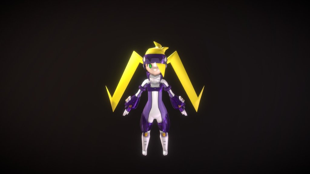 Chibi_GAL - 3D model by NeMessiah [fd9d5d7] - Sketchfab