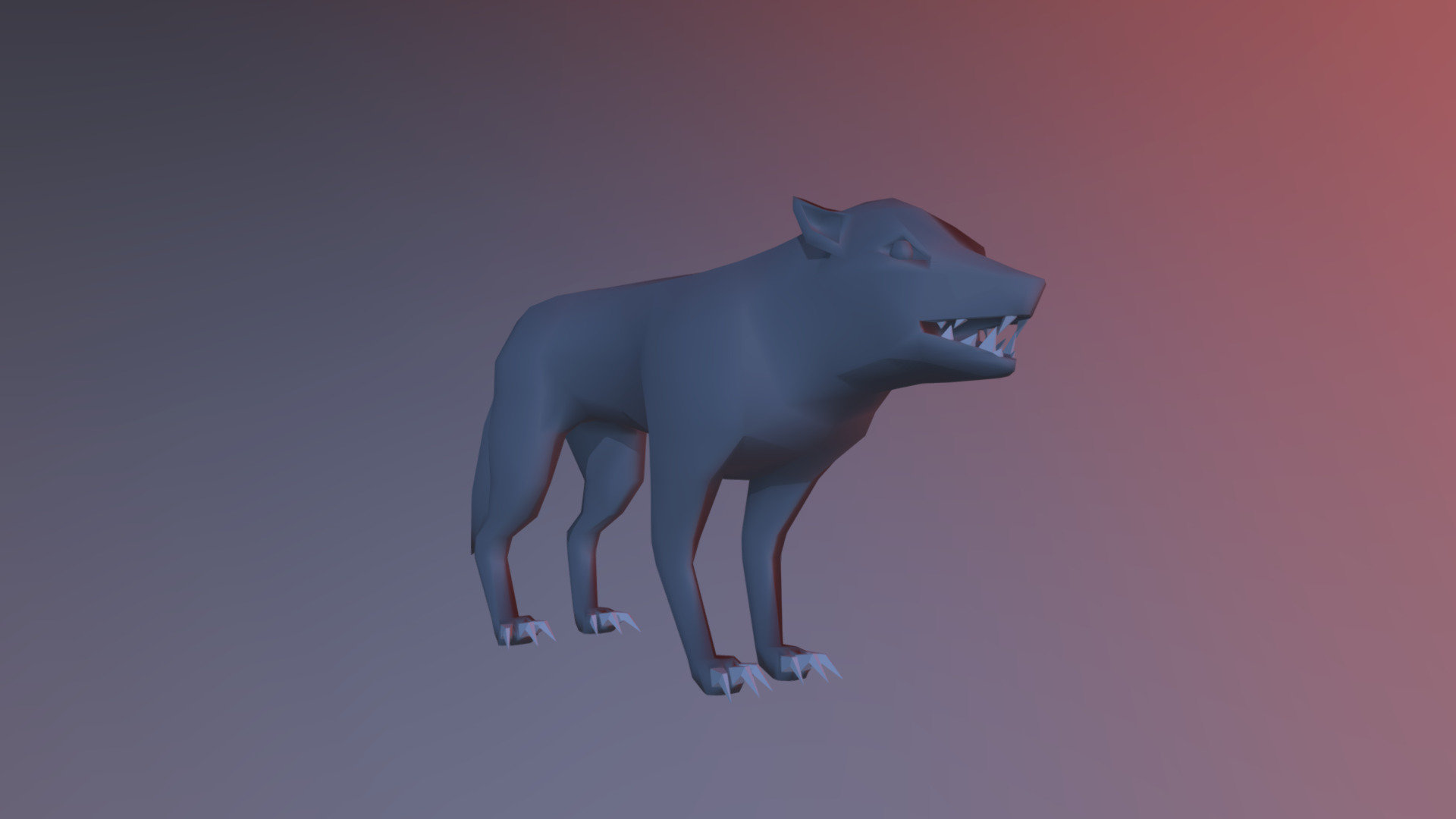 Wolf - 3D model by basaltenburg [fd9ee76] - Sketchfab