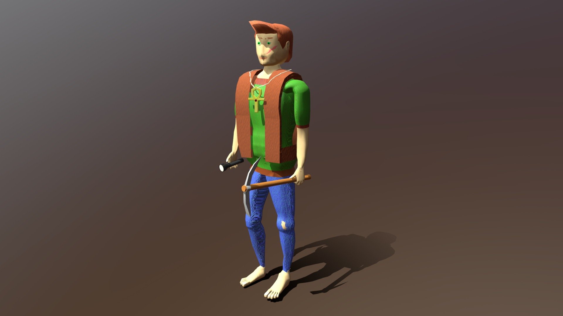 DGTL12011 Textured 3D Character - Download Free 3D model by shall2229 ...