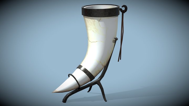 Drinking-horn 3D models - Sketchfab