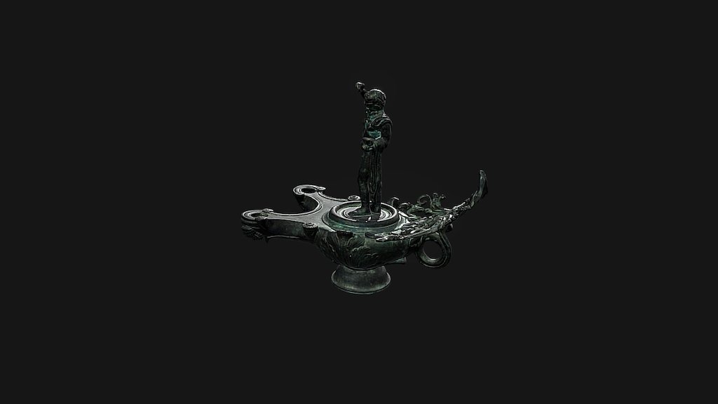 Roman lamp - 3D model by Alexandre Tokovinine (@tokovinin3d) [fda03e7 ...