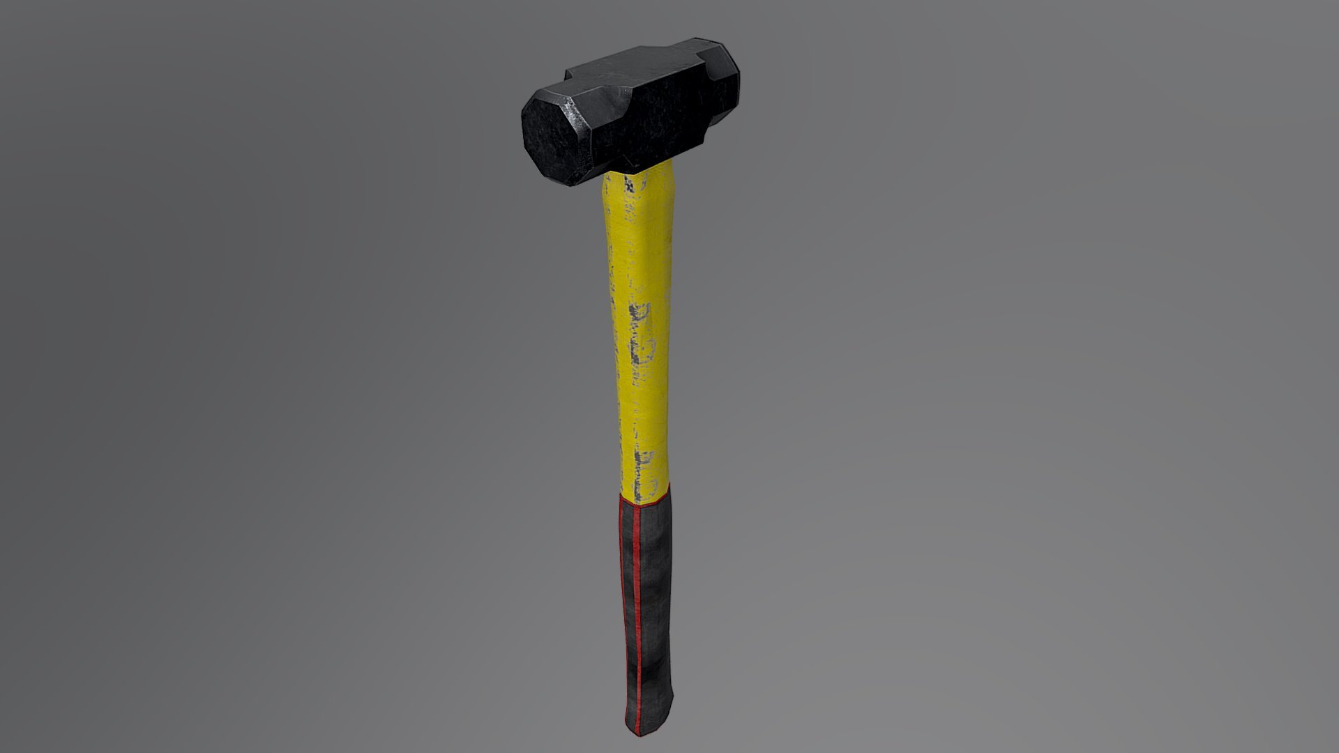 Sledge Hammer - 3D model by Nicholas D'Alfonso (@NickFromPurdue ...
