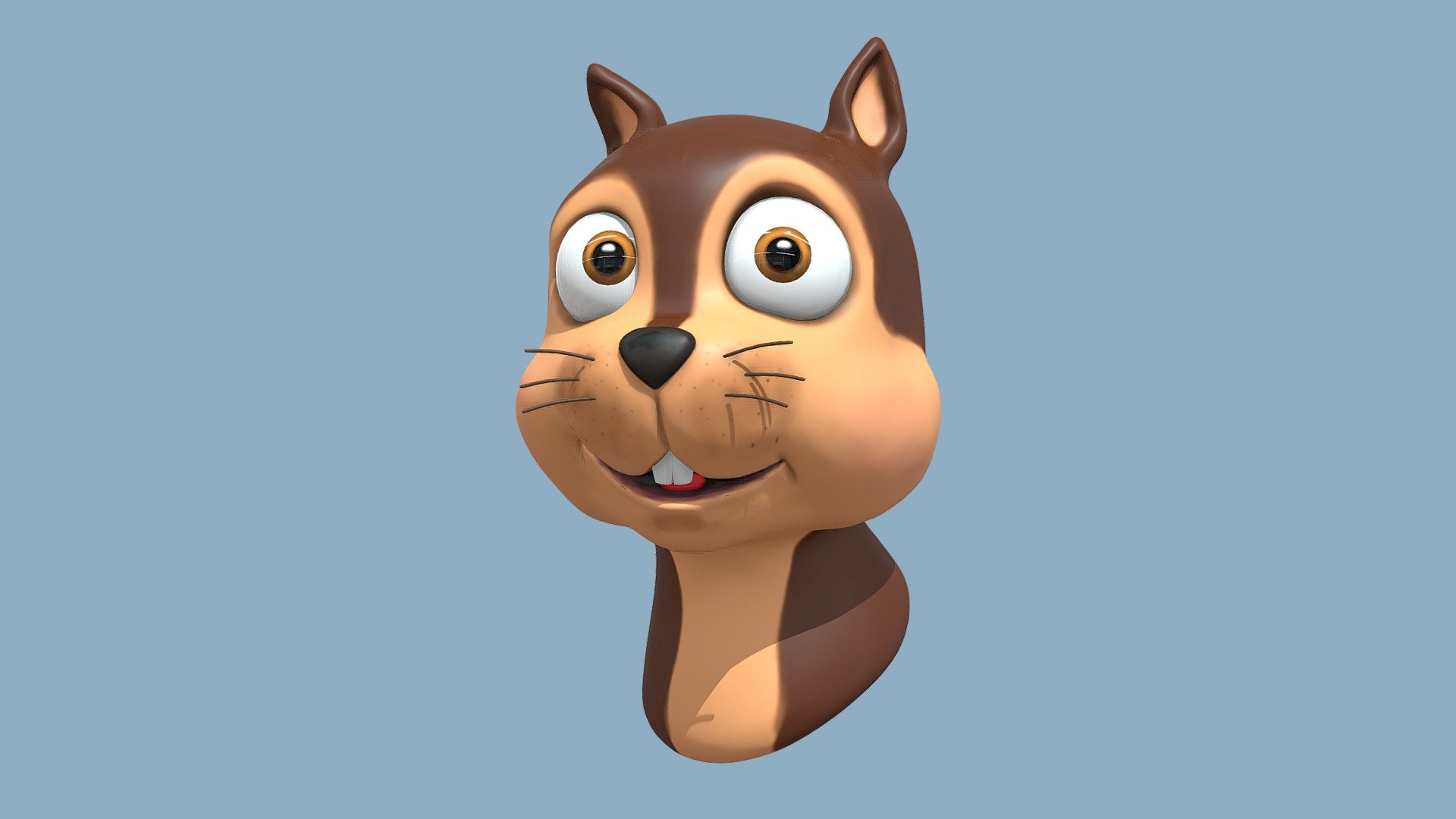 Stylized Chipmunk Character #2 - Buy Royalty Free 3D model by Ryan King ...