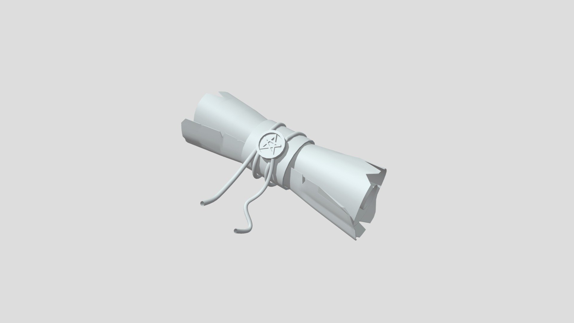 Scroll - 3D model by d.zamora [fda1c53] - Sketchfab