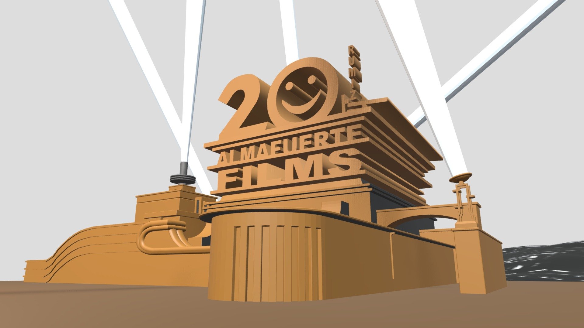 20th Almafuerte Films Logo Remake - 3D model by Foodinator (@kidsthyes ...