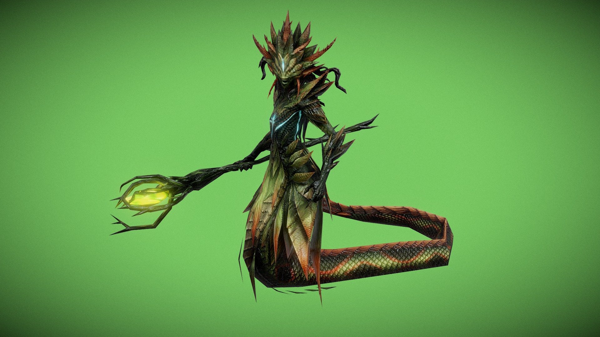 Serpent Queen - Buy Royalty Free 3D model by Luna Studio (@StudioLuna ...