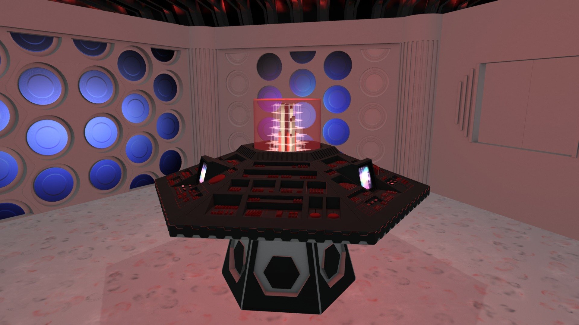 Rani's 1993 TARDIS Interior - Buy Royalty Free 3D model by Valentine ...