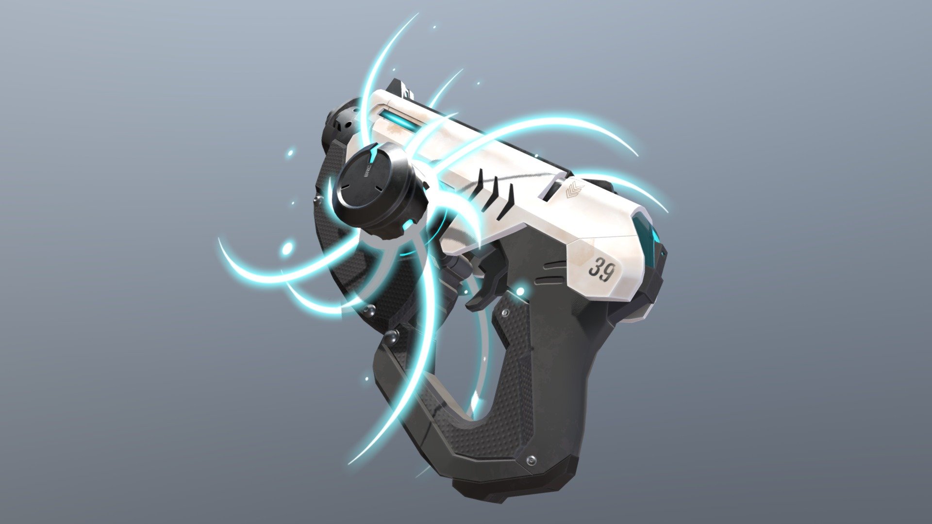 Overwatch - Tracer's pistols - 3D model by Marc BERTHET (@Oshimaida ...